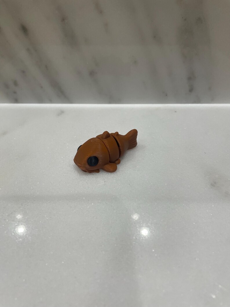 Catfish Mini Micro Animal Brown Fish Fidget Toy - Etsy