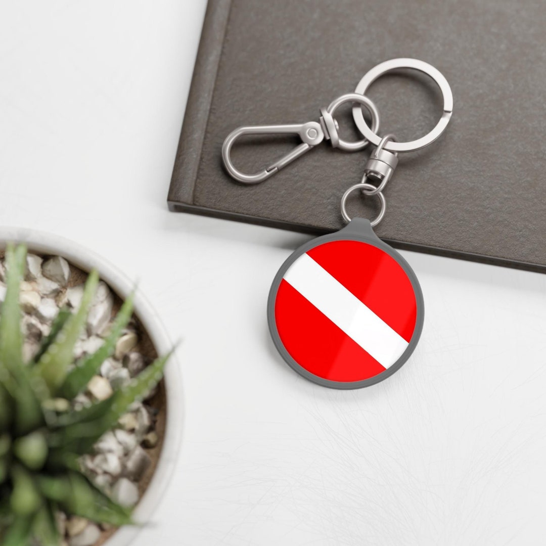 Scuba Diving Keyring Tag | Scuba Diving Keychain | Gift for Scuba Diver ...