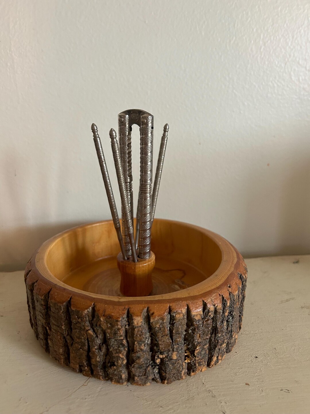 Walnut Tree Nutcracker Bowl Set - Etsy