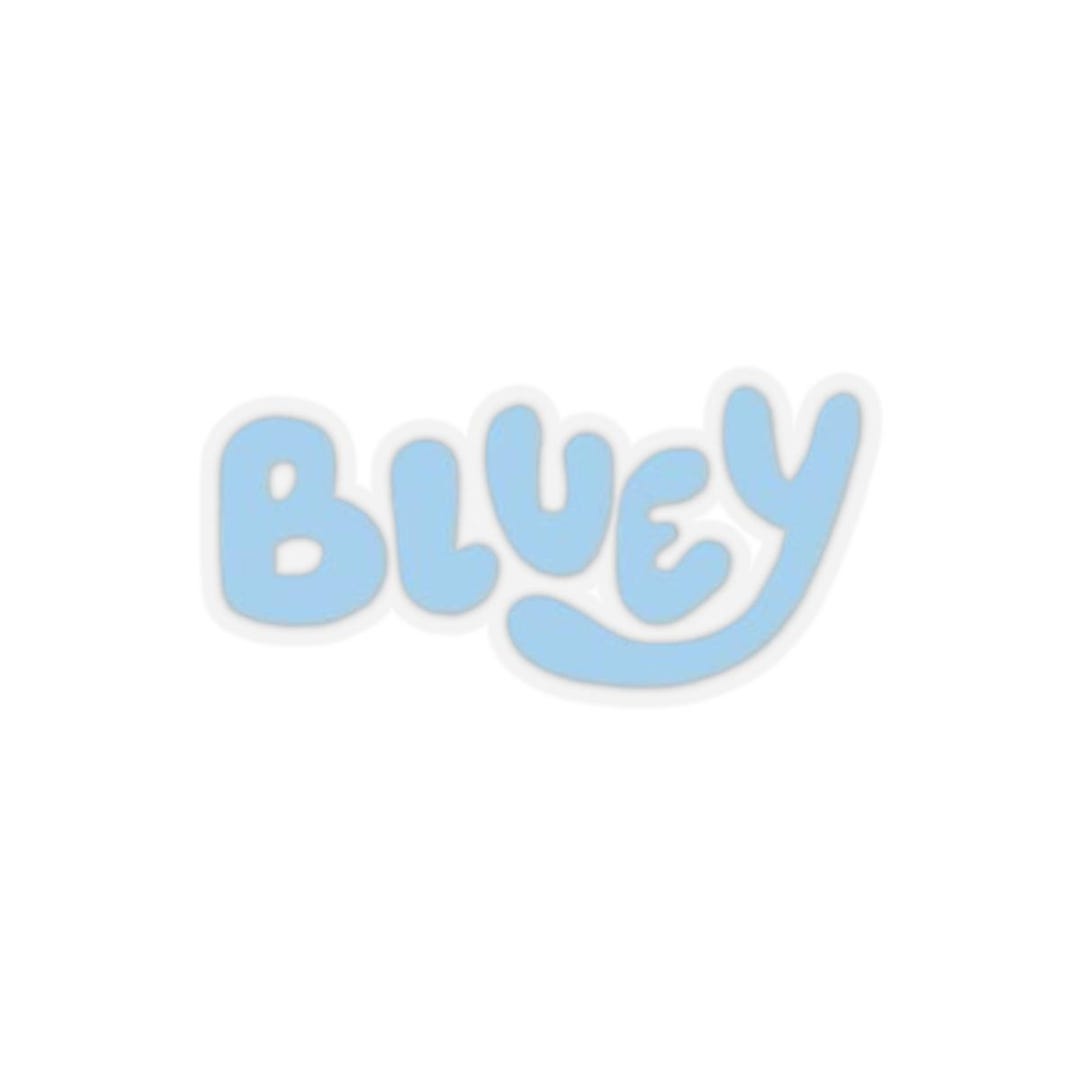 BLUEY Kiss-cut Stickers - Etsy