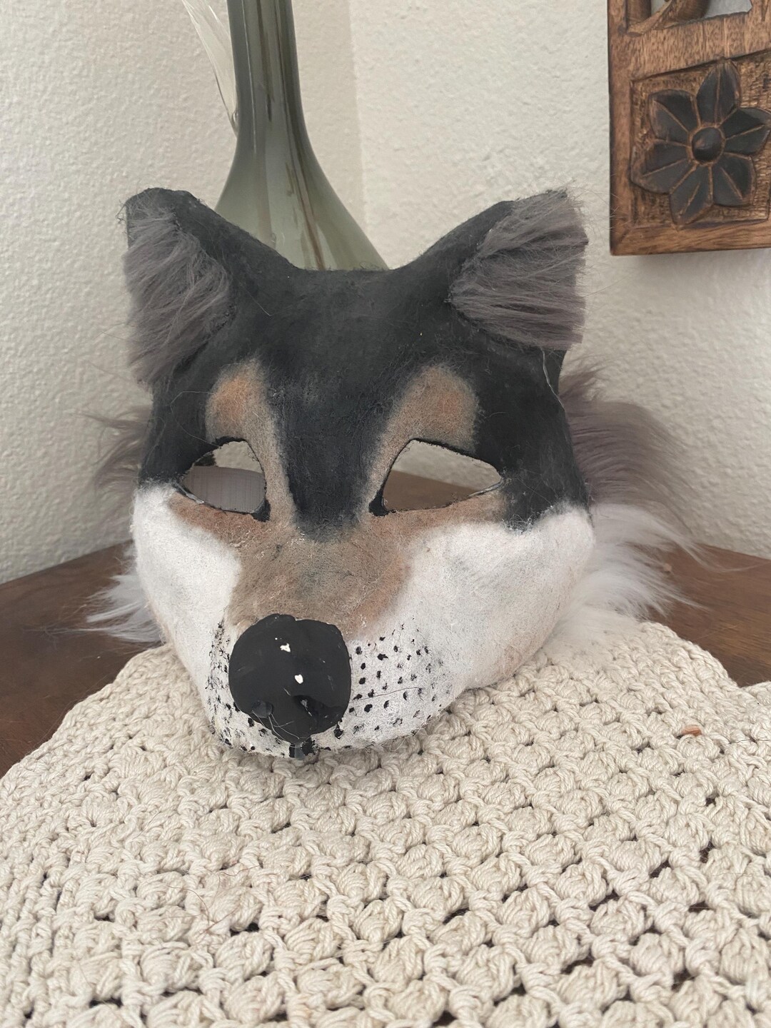 Alaskan Wolf Mask - Etsy