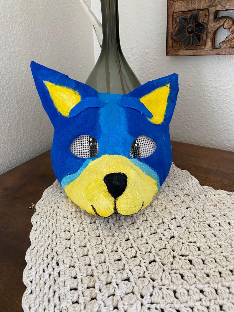 Bluey Mask - Etsy
