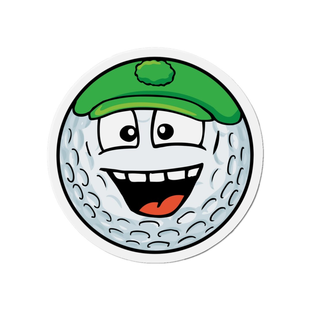 Golf Emoji Car Magnet - Etsy