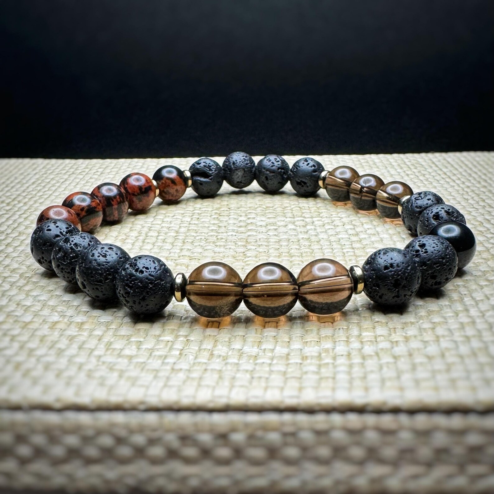 Grounding, Strength Resilience Mens Bracelet Unique Jewelry Gift ...