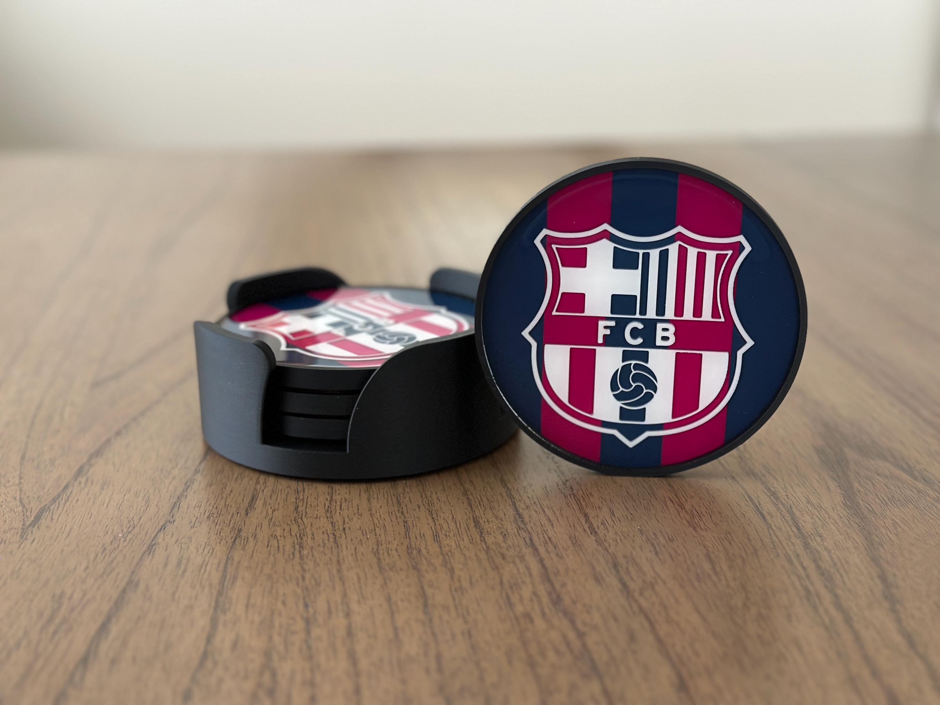 FC Barcelona Coasters - Etsy
