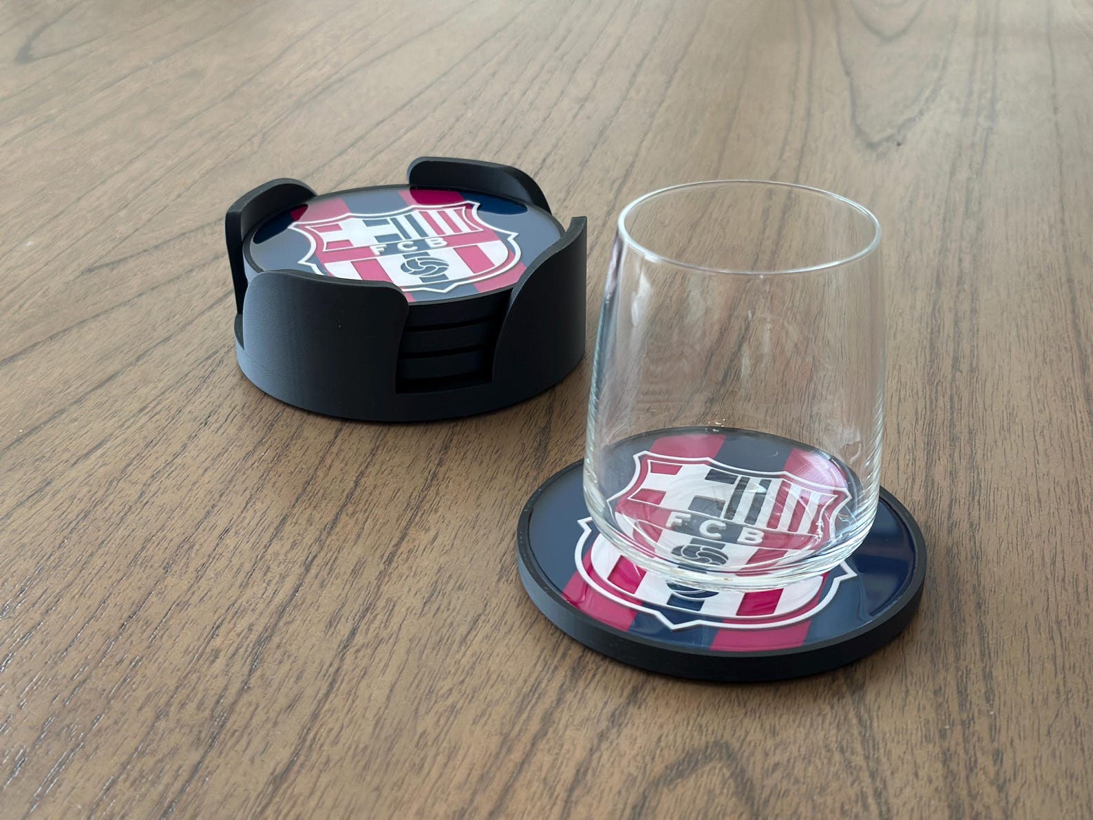 FC Barcelona Coasters - Etsy