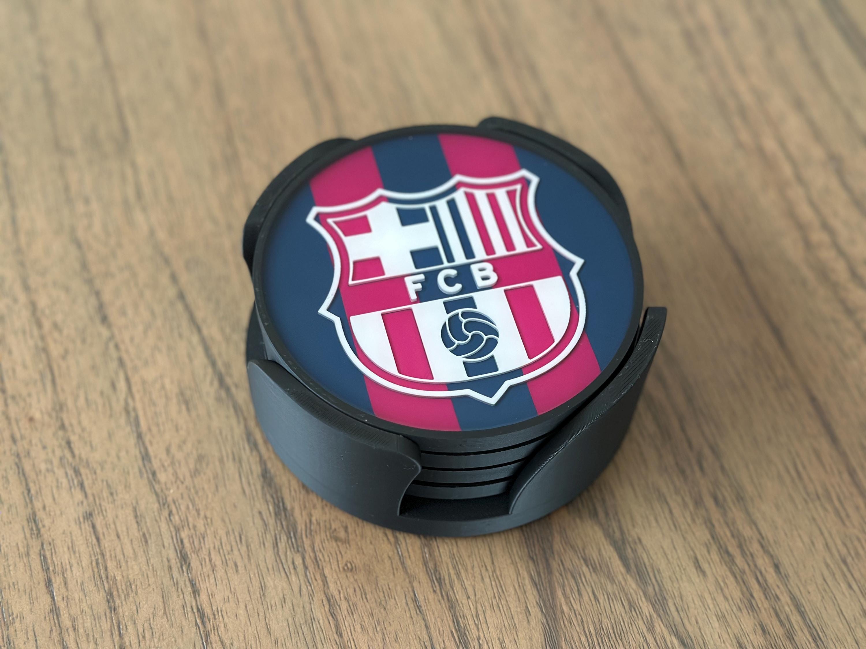 FC Barcelona Coasters - Etsy