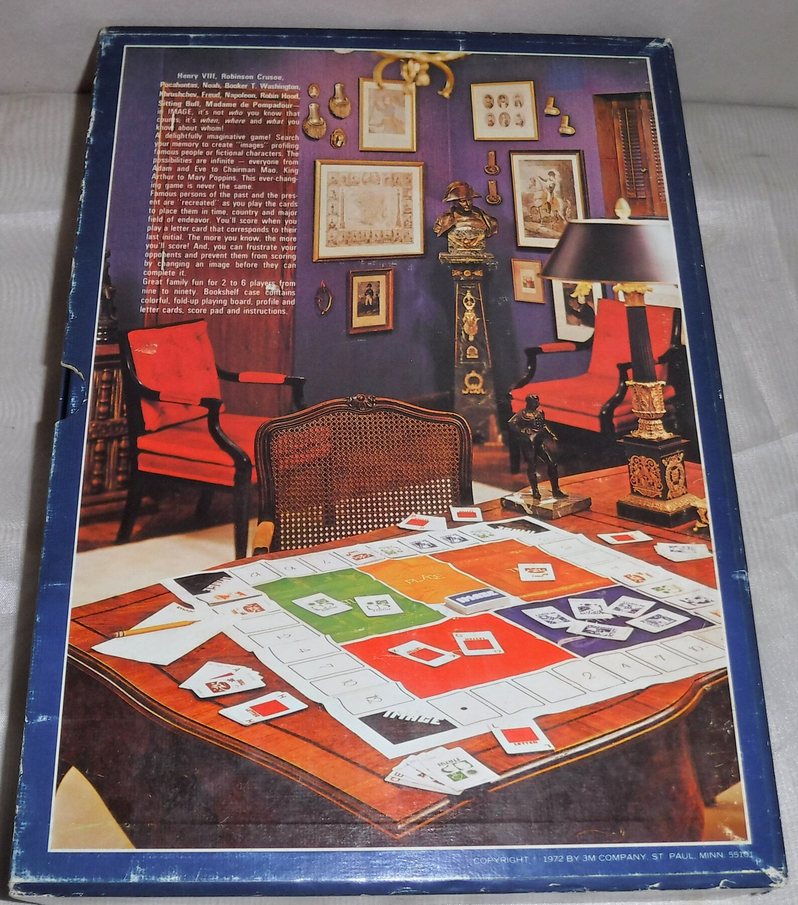 Vintage 1972 IMAGE the Game of Personality Profiles 3M Bookshelf - Etsy