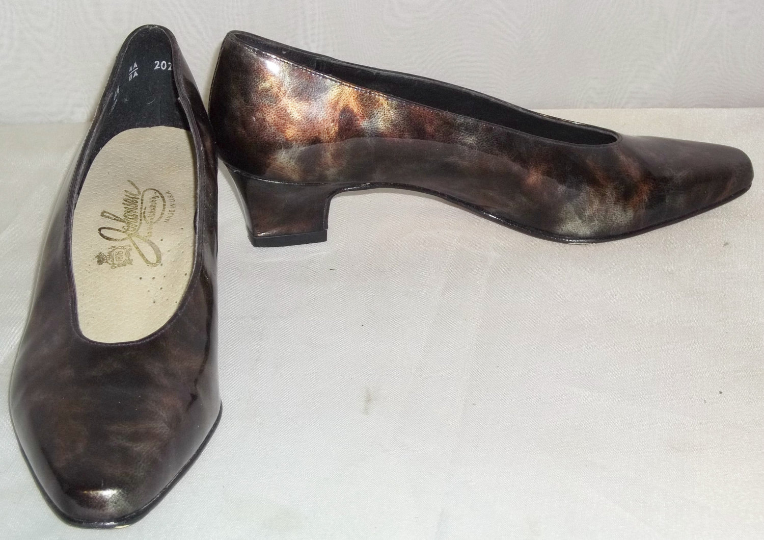 Vintage 1950's Johansen Patent Leather Shoes Heels Pumps 6 1/2 - Etsy