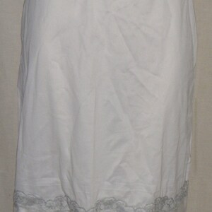 Vintage Van Raalte Embroidered Half Slip Suavette Size 32 Floral Lace ...