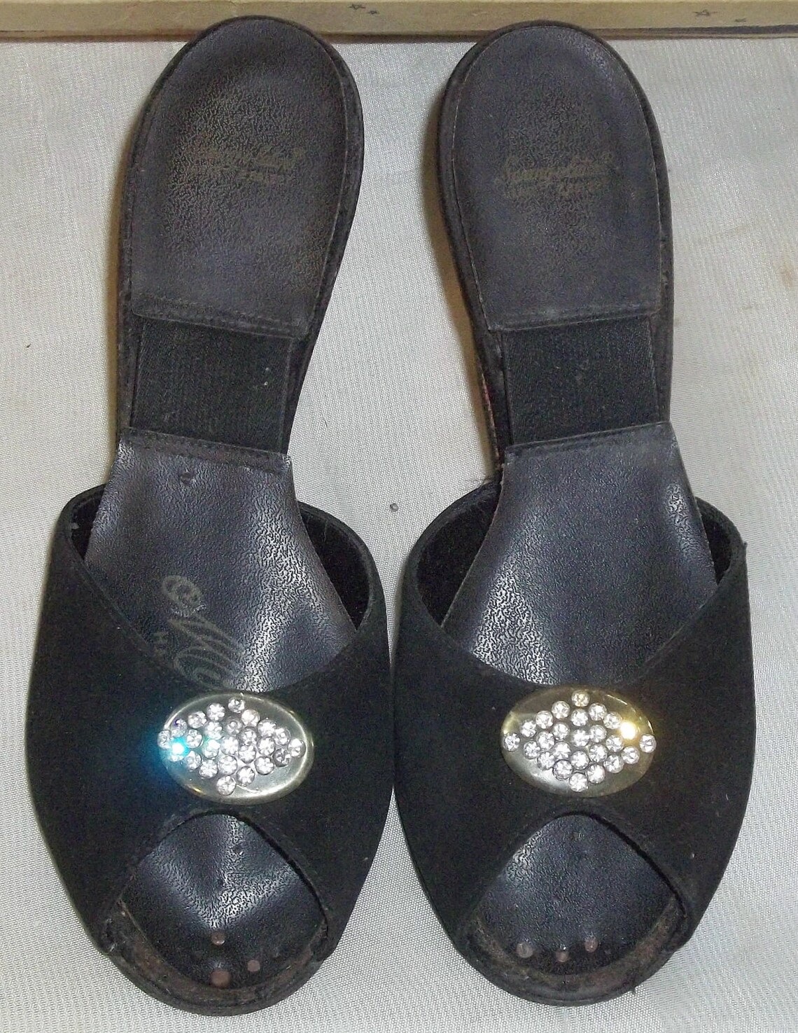 Vintage Michele Spring-o-lators Springolator Lucite Pumps Slides 5N ...