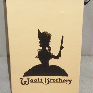 Vintage Woolf Brothers Shoebox Shoe Box Edwardian Woman - Etsy