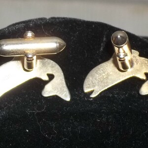 Vintage Swank Wide Mouth Bass Fish Fisherman Cuff Links Cufflinks Gold ...