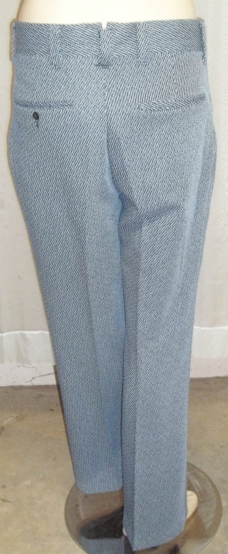 Vintage Mens Mod Retro Wave Polyester Pants Slacks 36 X 29 Flare - Etsy