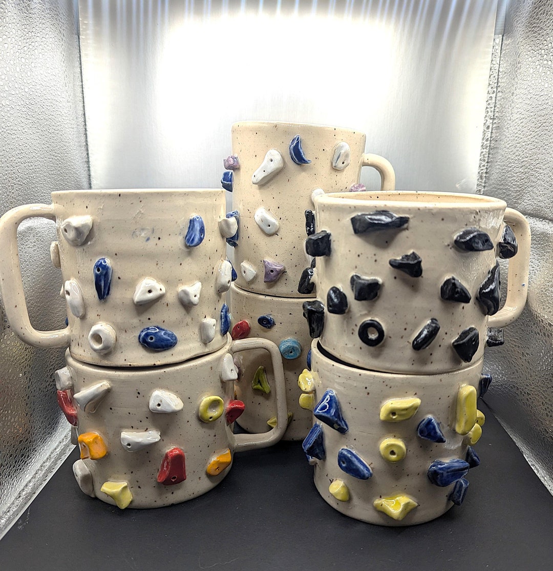 BACK IN STOCK Ceramic Rock Climbing Mug - Etsy