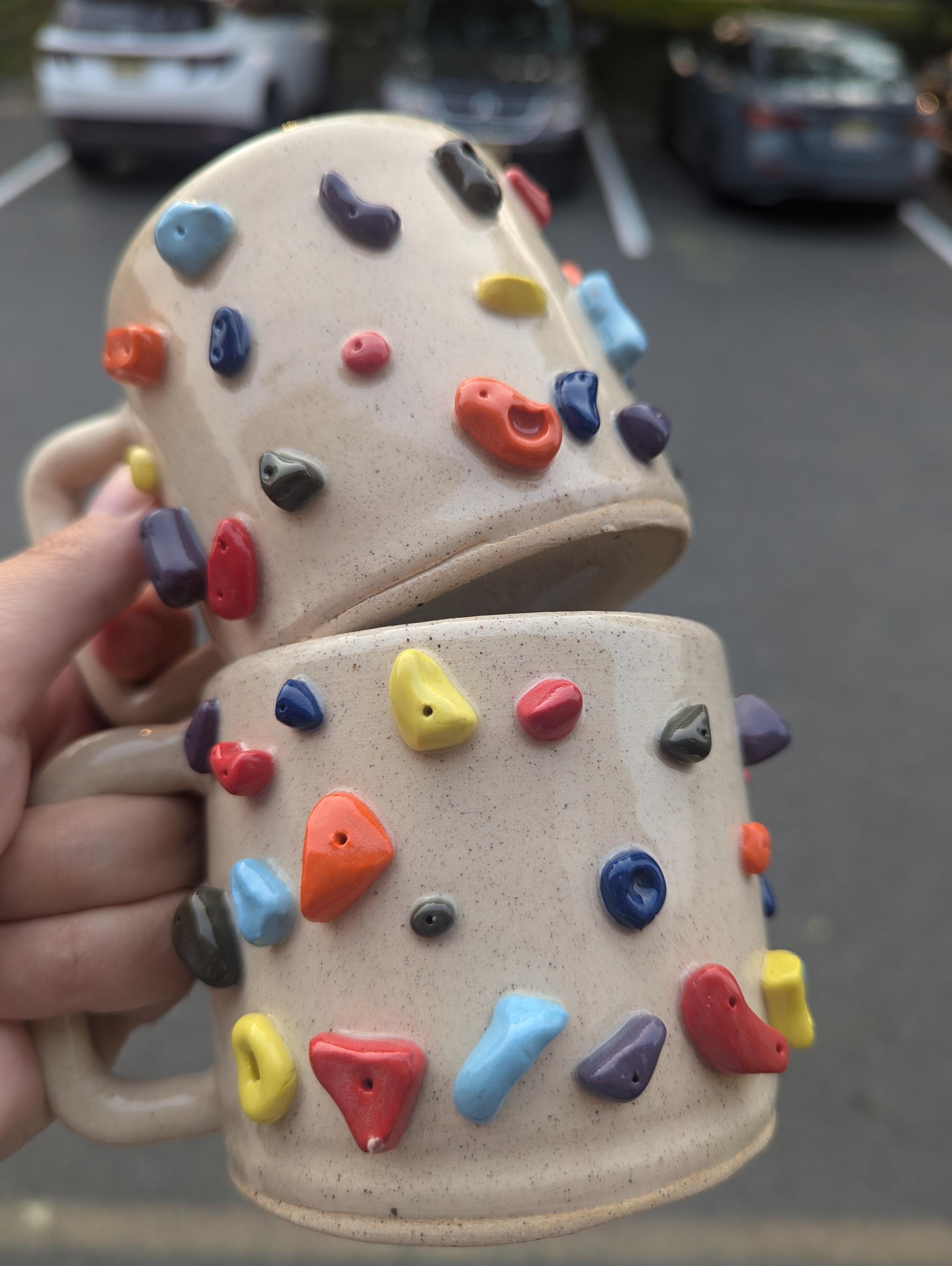 Ceramic Rock Climbing Mug - Etsy