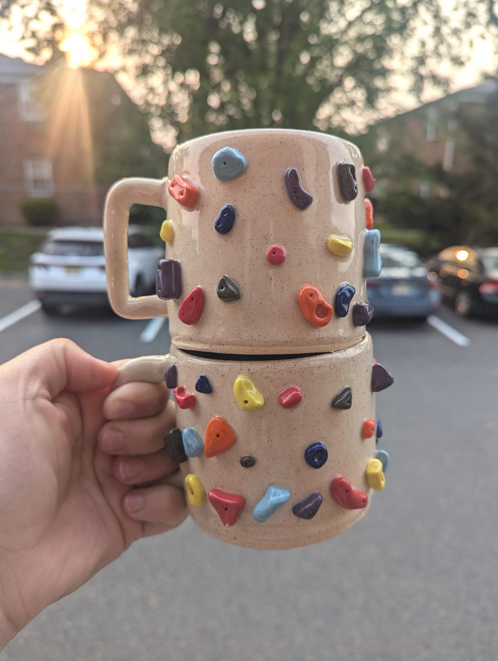 Ceramic Rock Climbing Mug - Etsy