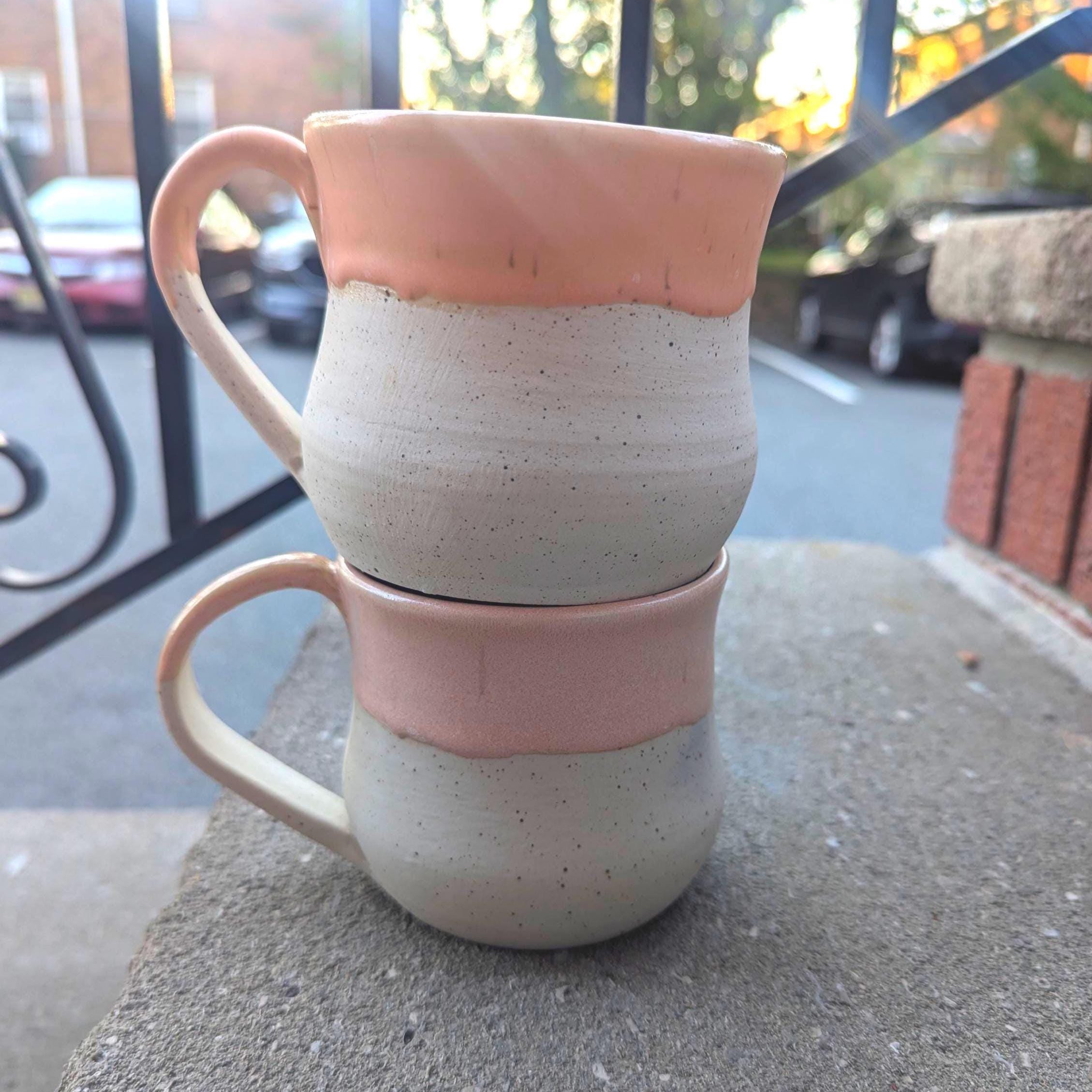 Speckled Tulip Mugs - Etsy