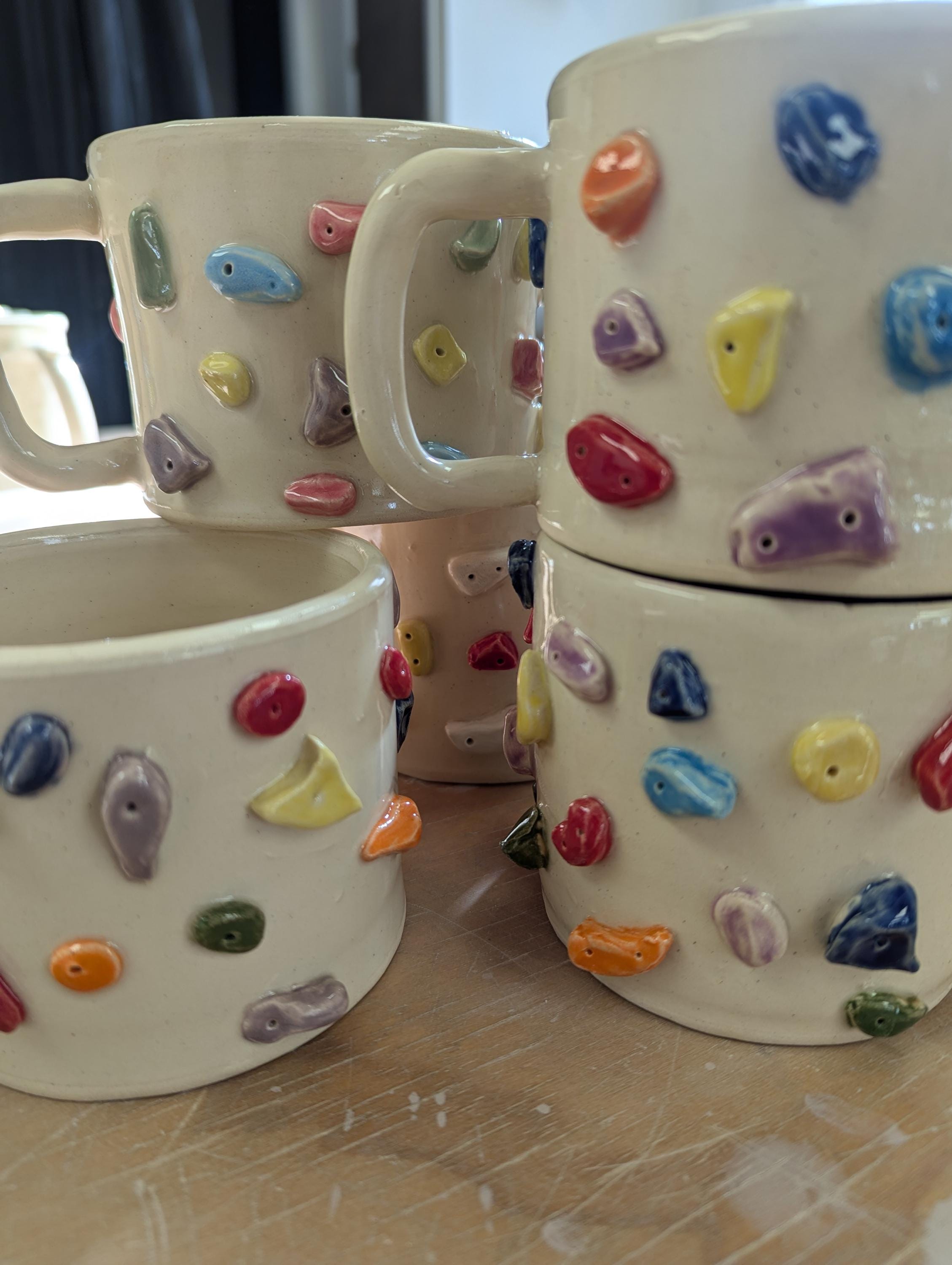 Ceramic Rock Climbing Mug - Etsy