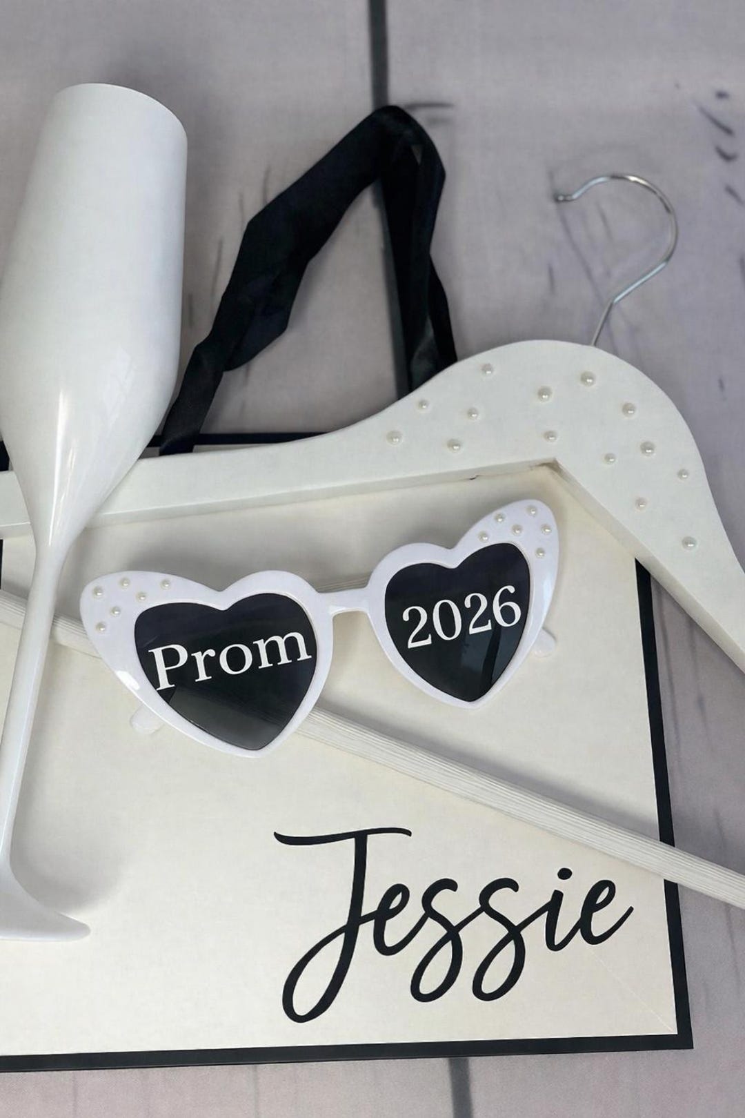 Personalized Prom Gift Bundle | Custom Hanger & Gift Bag - Etsy UK