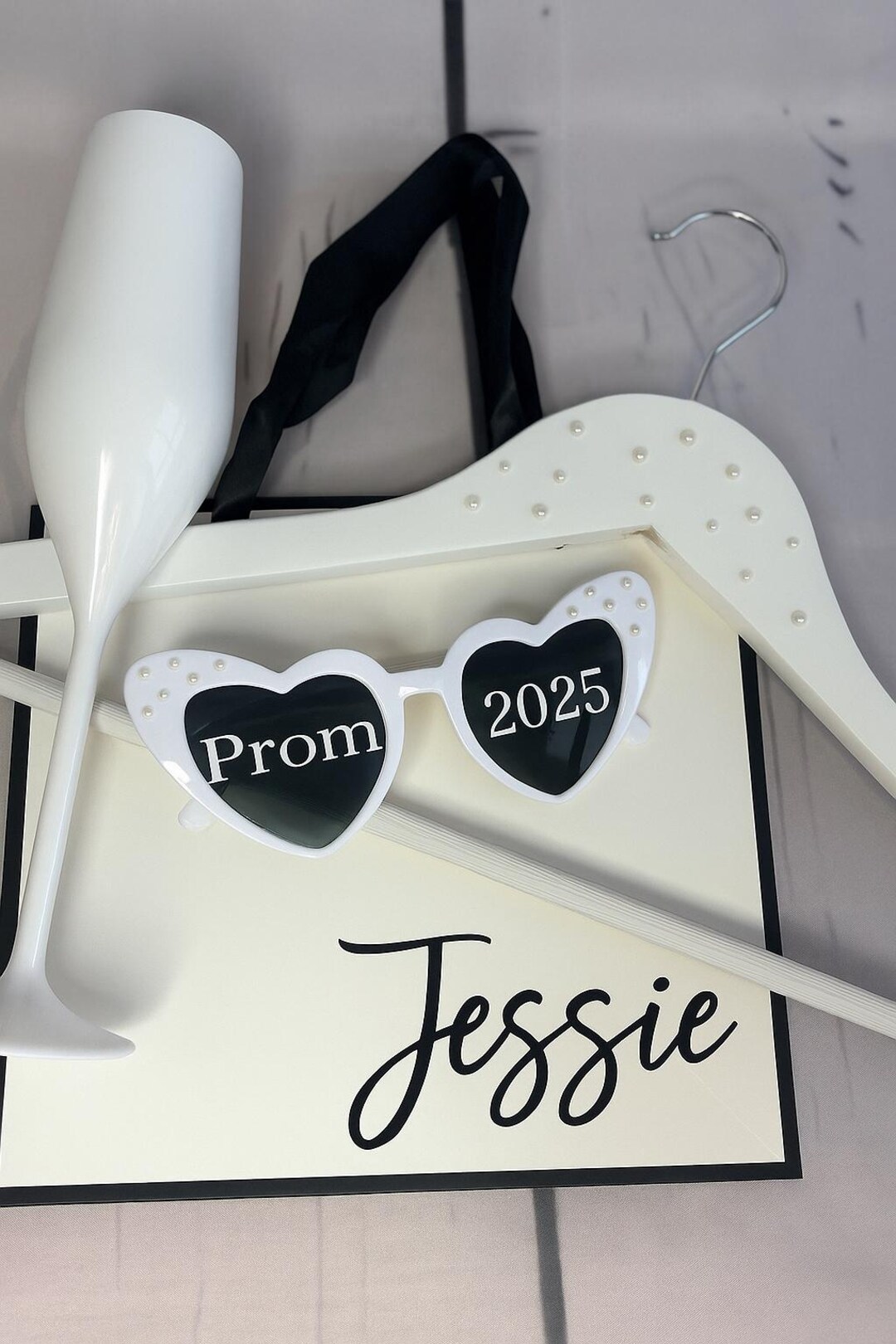Personalized Prom Gift Bundle | Custom Hanger & Gift Bag - Etsy