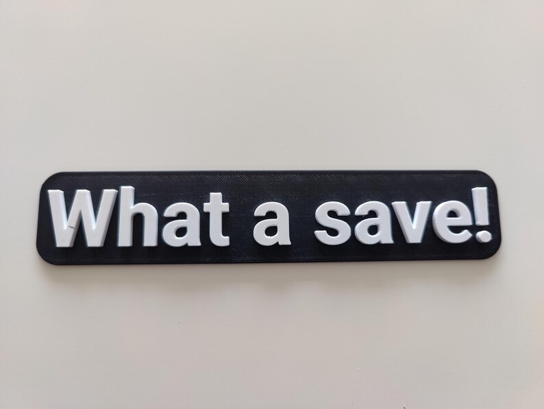 What a Save! Sign for All Rocket League Fans - Etsy