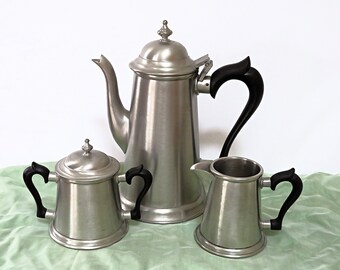 Pewter Coffee Pot | Etsy