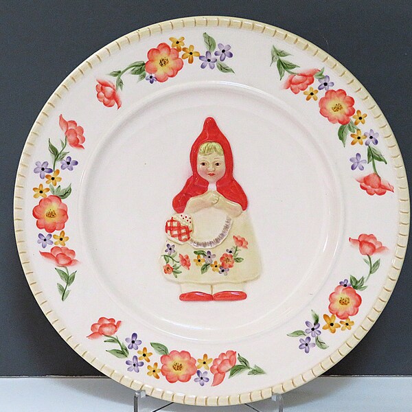 Little Red Riding Hood Plate - Etsy