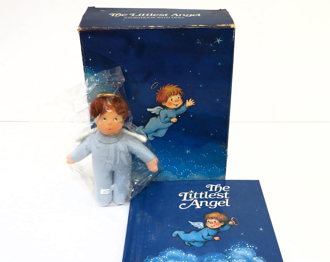 The Littlest Angel, Storybook With Doll, in Original Box, 1984, Classic ...