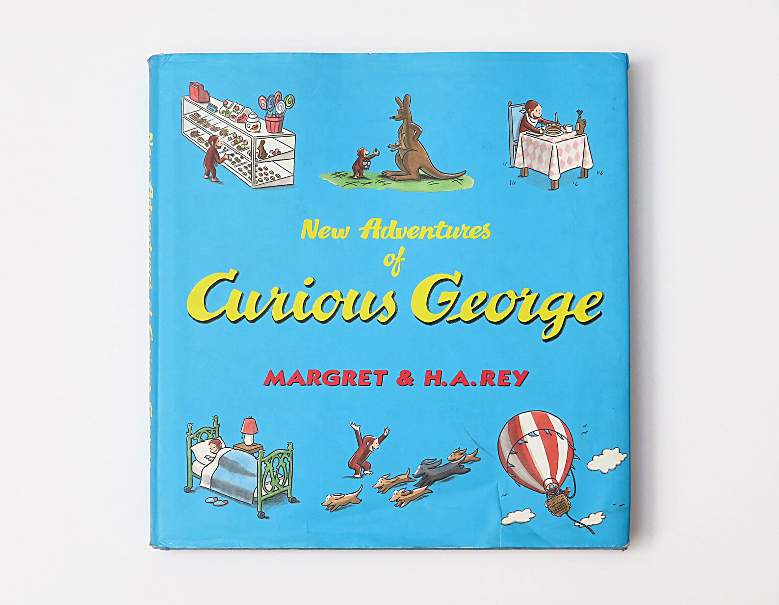 NEW adventures of Curious George hardcover book 1999 | Etsy