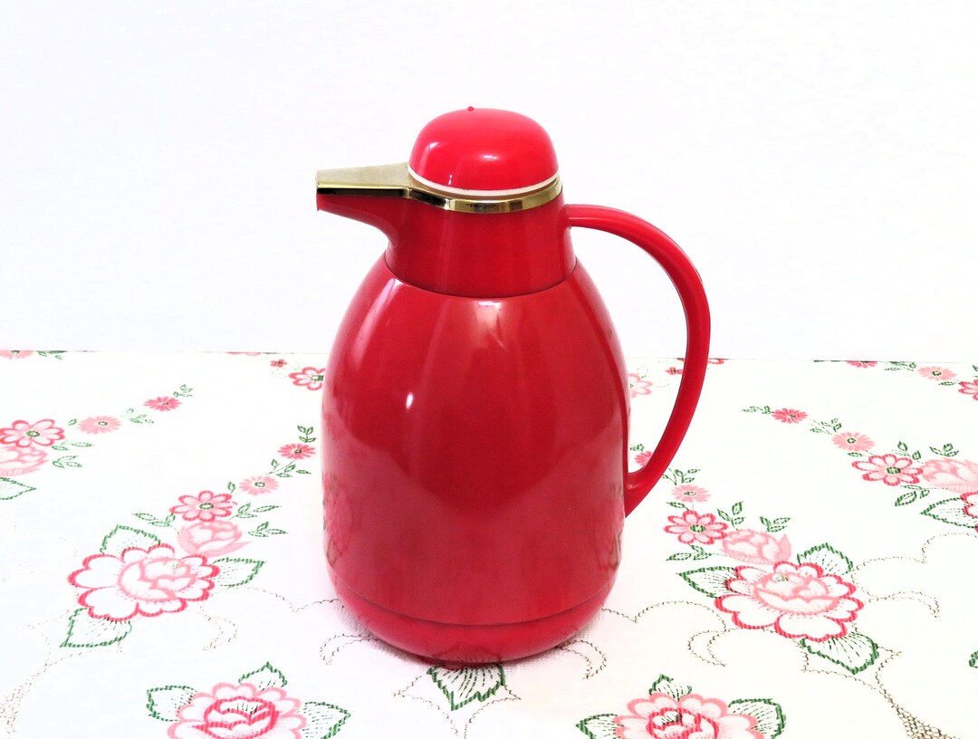 Red Coffee Carafe, Studio NOVA Japan, Insulated, Thermal, Attractive ...