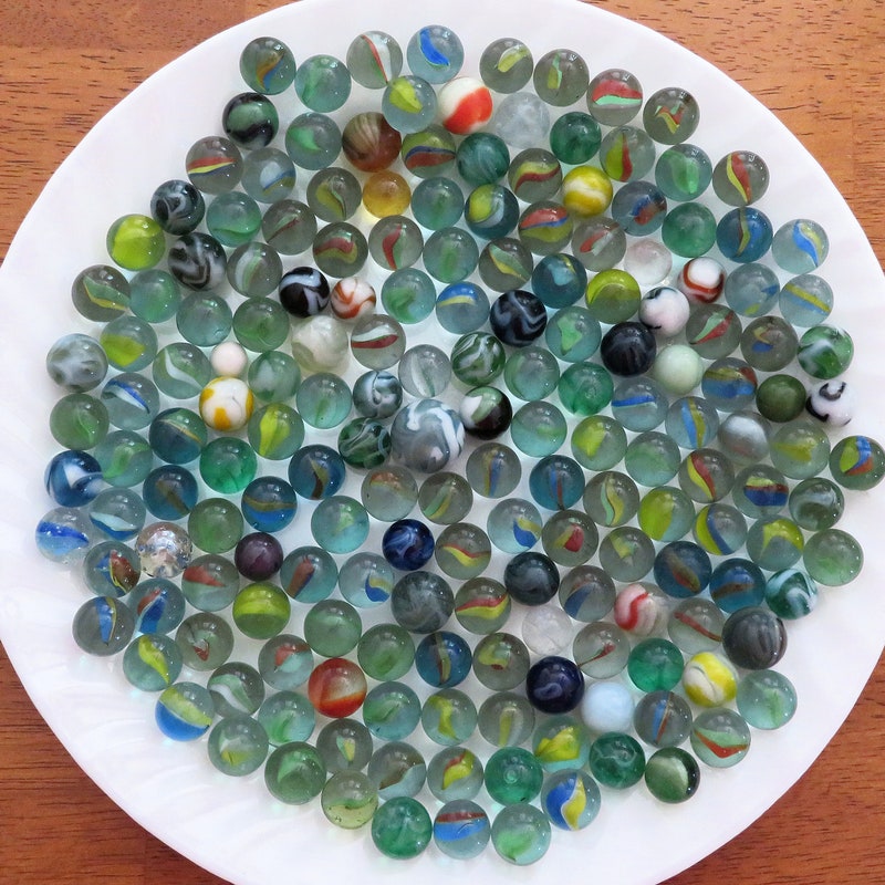 Vintage Marbles - Etsy