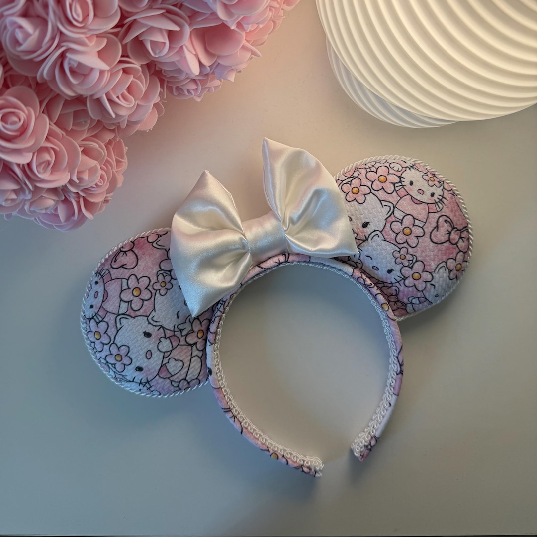 Hello Kitty Ears - Etsy