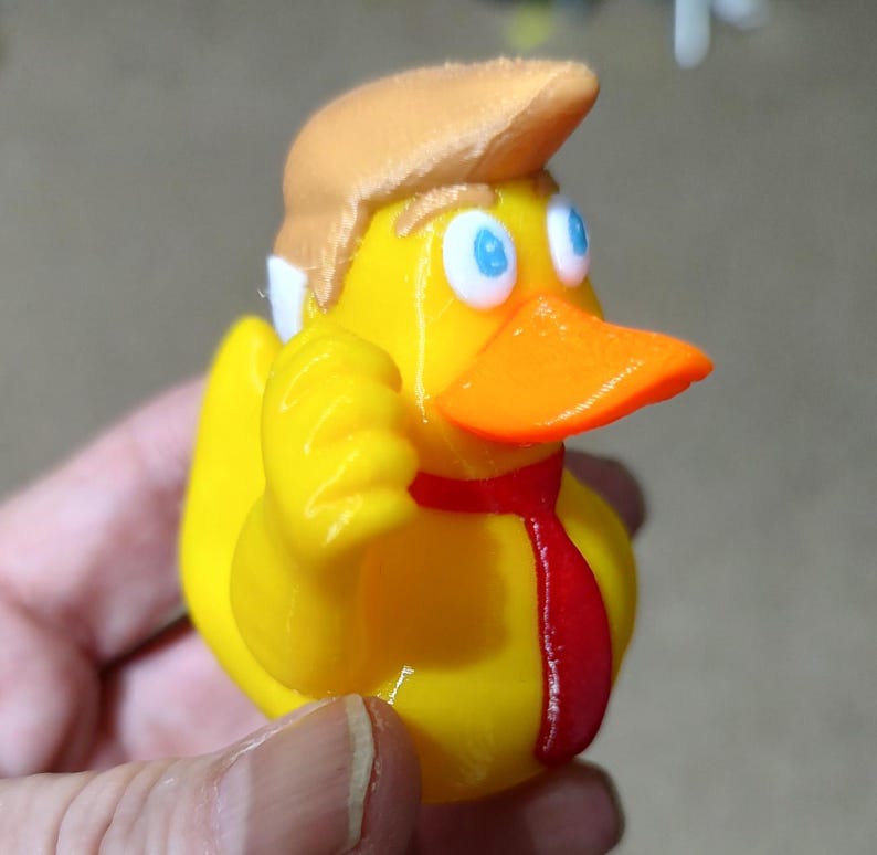 Donald Trump JEEP Magnetic Duck With Double Bottom "you've Been Ducked ...