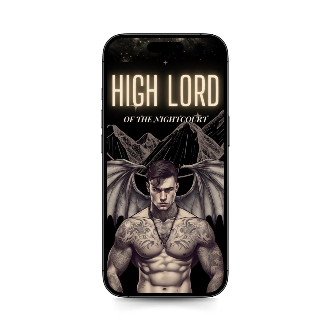 ACOTAR Wallpaper, High Lord of the Night Court Background for Phone ...