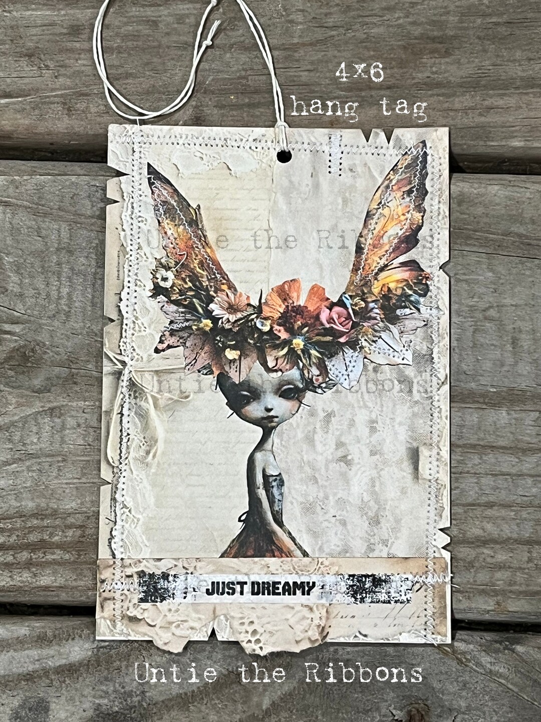 Fairy Hang Tag, Layered One Count - Etsy