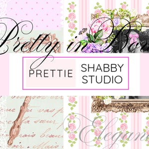 Pretty in Bows Decorative Paper Kit | Coquette Paper Kit | Bow Theme ...