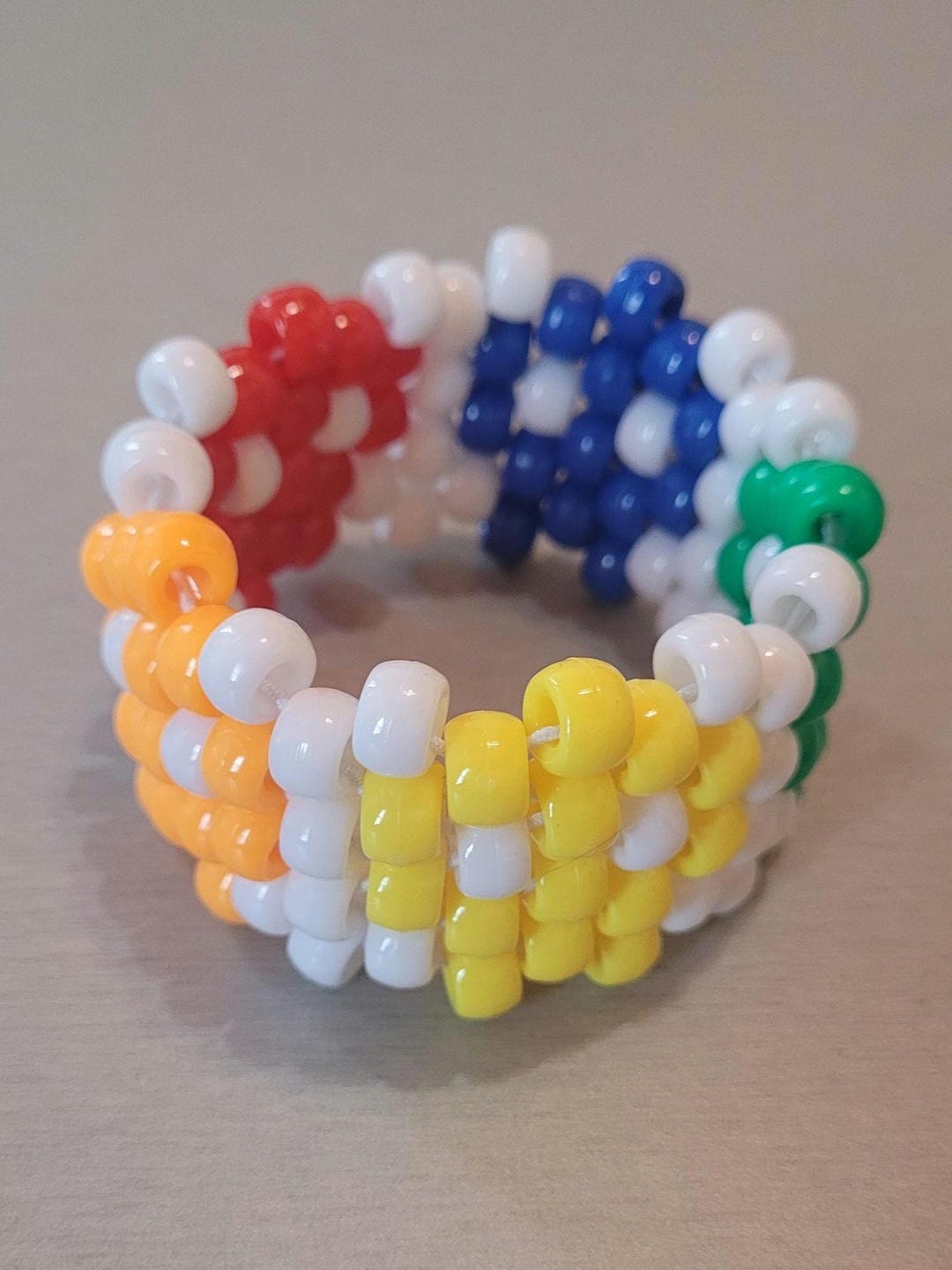 Cute Skull Mini Kandi Cuff - Etsy