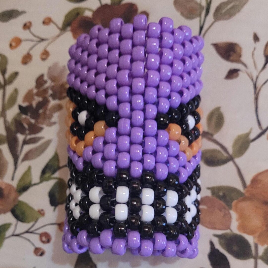 Gengar W/ Glowing Eyes Kandi Cuff - Etsy