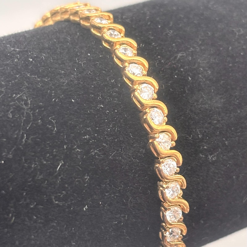 Tennis Bracelet 7.25 Inch - Etsy