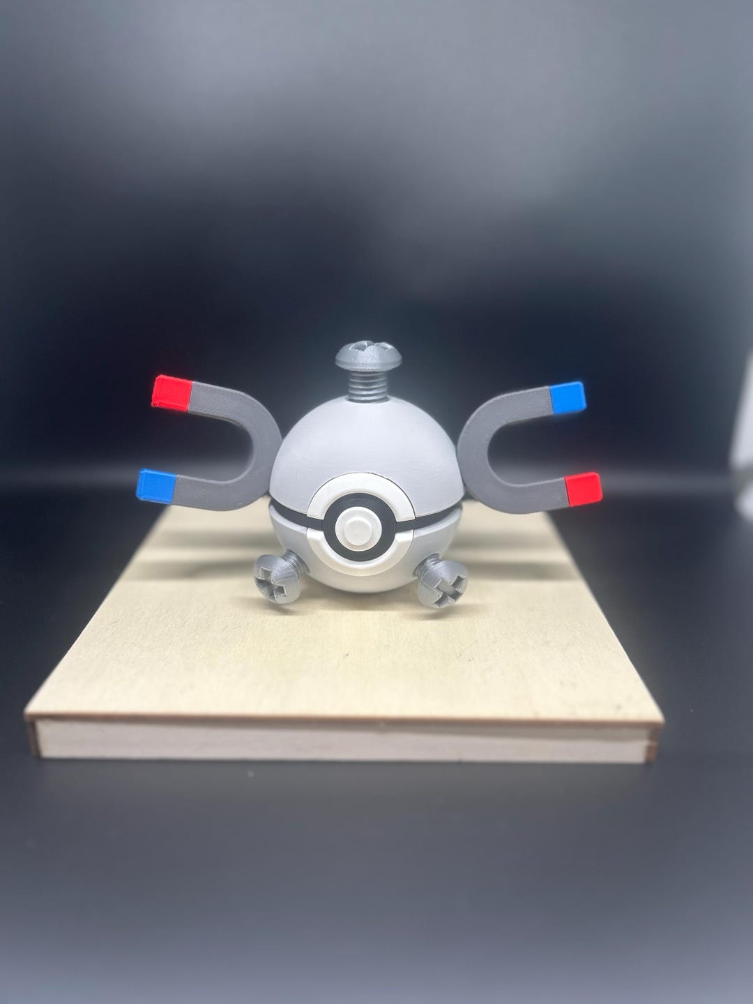 Magnetic Core Monster Orb – #0081 | Electro Bot Fan Art Figure | 3D Printed Magnemite Inspired ...