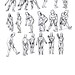 The Hatter Explores Two Pages of Male Figure Drawings - Etsy