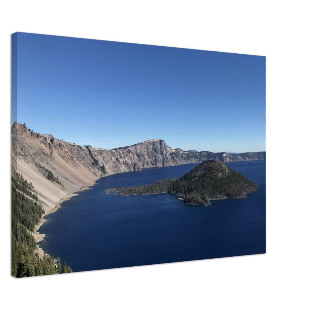 Oregon Print, Lake Photo, National Park Home Decor, Fine Art, Crater ...