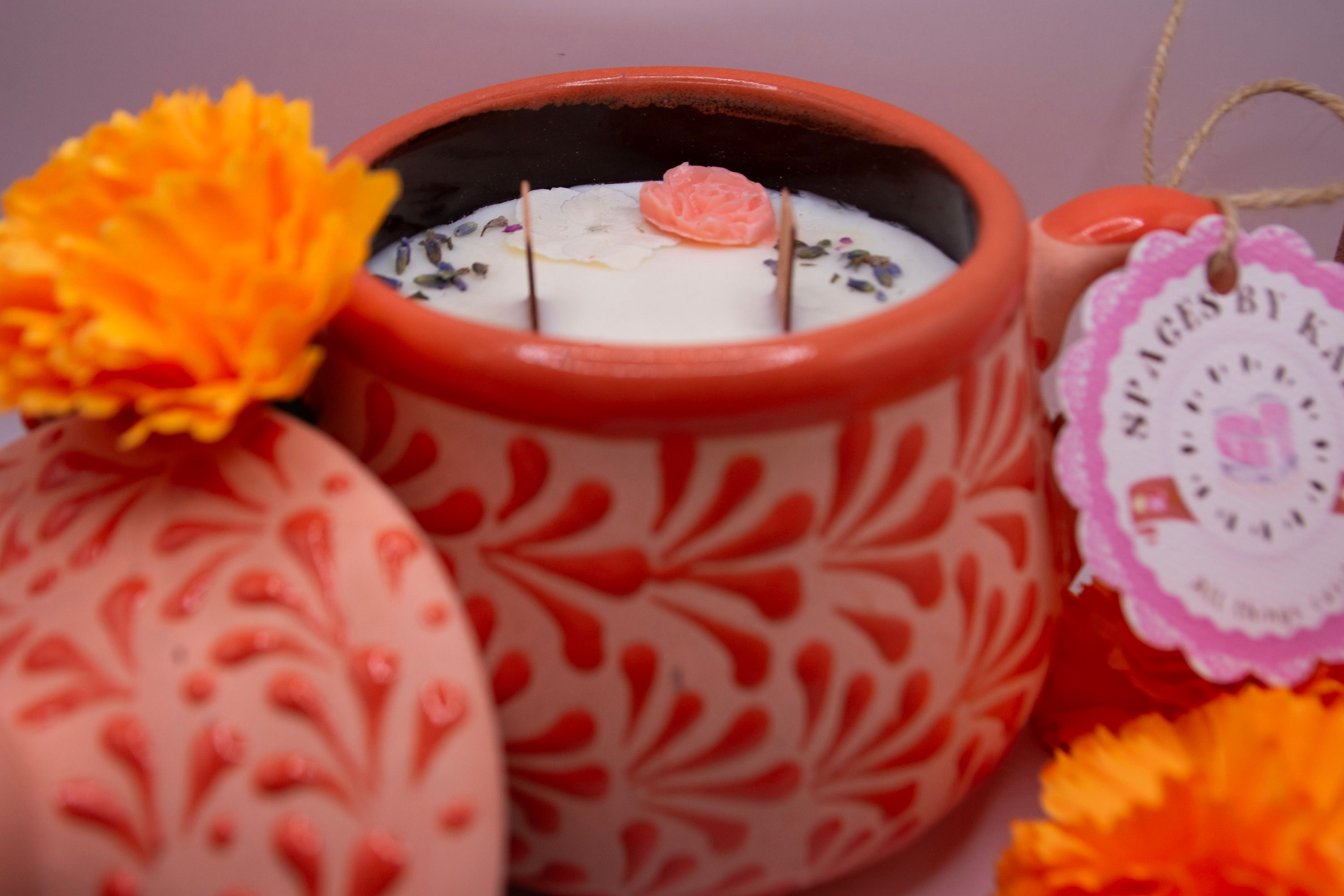 Mexican Candles Tazas, Cazuelitas, Azucareros - Etsy