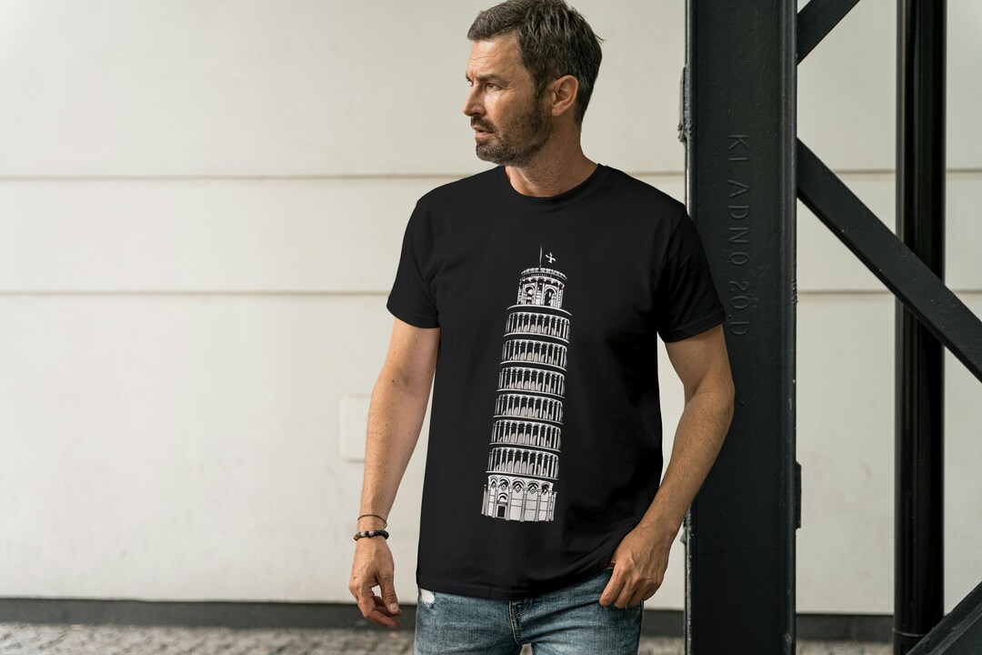 Leaning Tower of Pisa T-shirt: Italy Travel Souvenir, Unisex Graphic ...