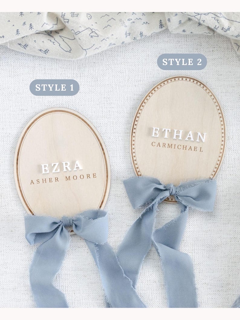 Engraved Baby Monthly Milestone Markers for Boy, Newborn Photo Prop ...