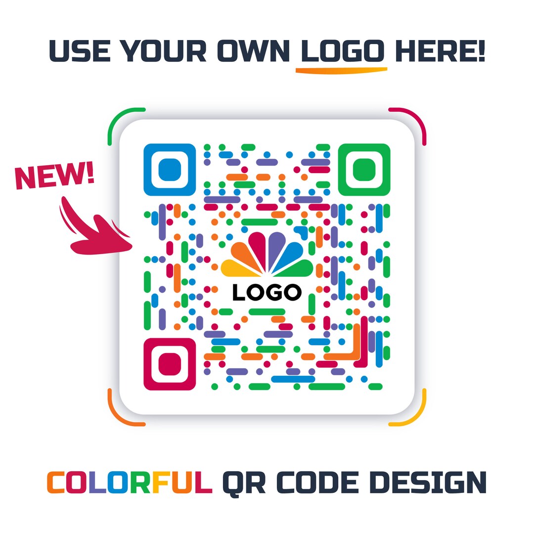 Colorful QR Code Design - Etsy