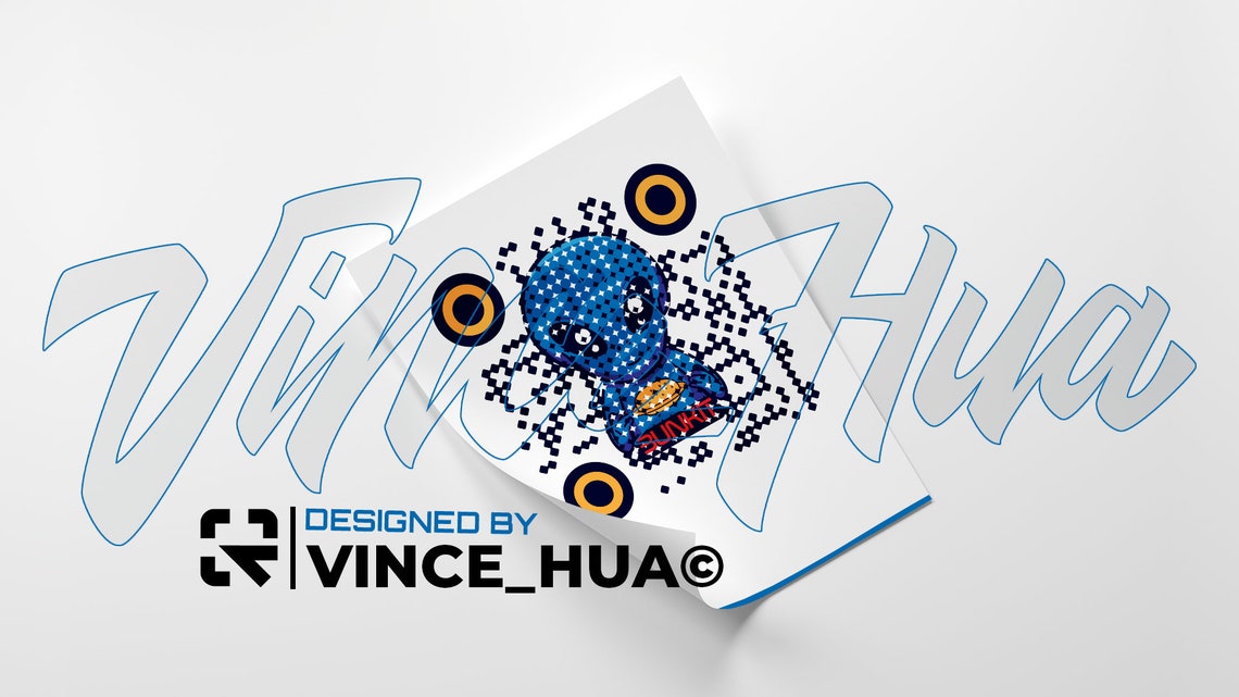 I Will Create Professional QR Code Design With Your Logo - Etsy