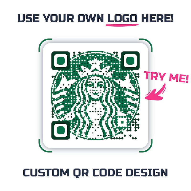 Qr Code Logo Unique - Etsy