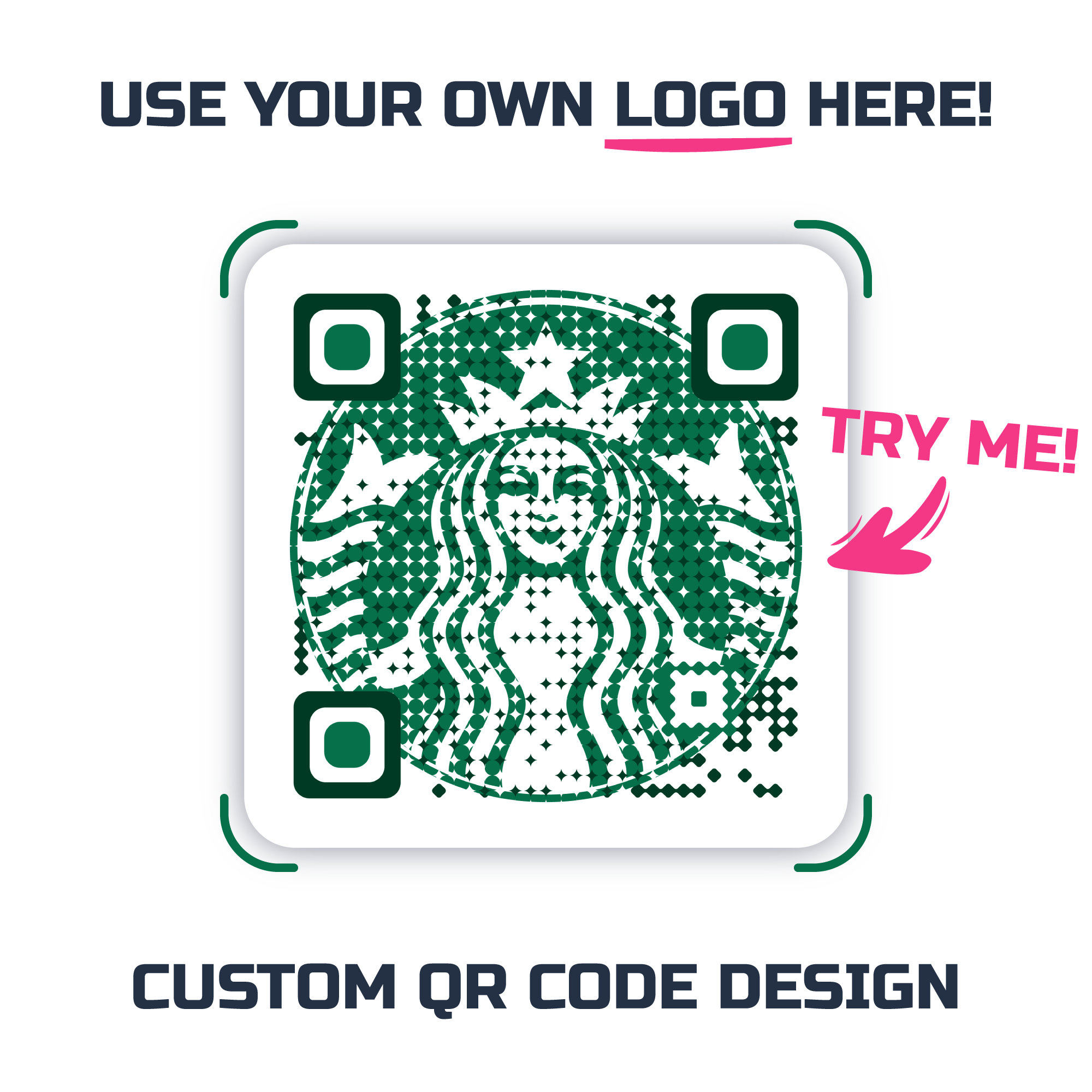 I Will Create Professional QR Code Design With Your Logo - Etsy
